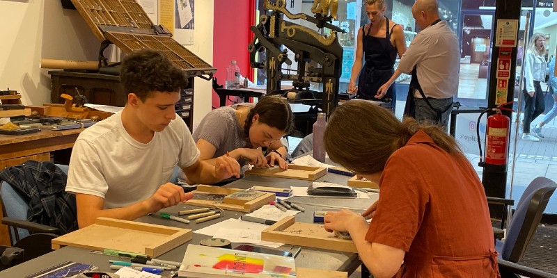 Long Live Print: Letterpress printing workshops2, York Festival of Ideas